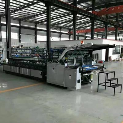 China 800mm Max. Rewinding Diameter Flute Laminating Machine 1200mm Max Sheet Size for sale