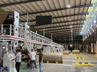 China 45KW PLC Cardboard Box Making Machine High Speed for sale