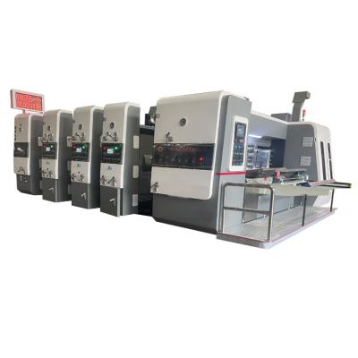 China Automatic 100m/Min Flexo Box Machine For 1-6 Colors for sale