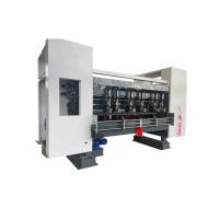 China Customized Thin Blade Slitter Scorer Machine For Corrugated Board with Optional Blade Edge Coating for sale