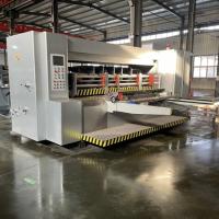 China Carton Rotary Slotting Machine Electric Computer Control for sale