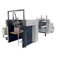 China Max Width 1200mm Automatic Flute Laminator Machine For Unlimited Laminating Length for sale