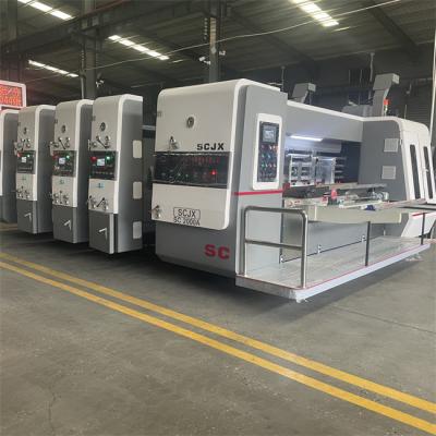 Китай Высококачественная ротационная машина для печати и прорезки гофрокартонных коробок продается