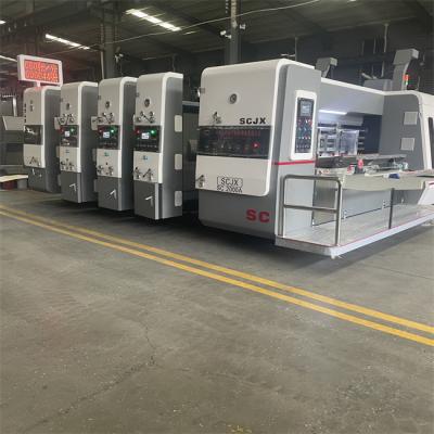 Китай Хорошее качество флексо печать слоты режущей машины для картонной коробки продается