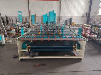 China 2000 Model Semi Auto Press Type Carton Box Gluing Machine for sale