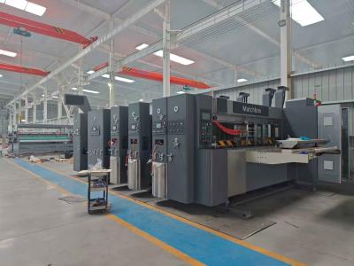 Китай Устойчивая прочная картонная флексо печатная слотная режущая машина продается