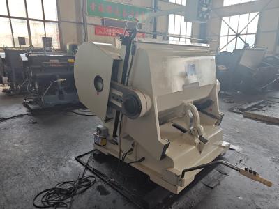 1500mm Lagergröße manueller Karton-Rill- und Stanzmaschine