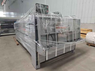 China Semi Automatic Computerised Slotter Flexo Folder Gluer with 60pcs/min Speed and 50-70mm Wall Thickness for sale