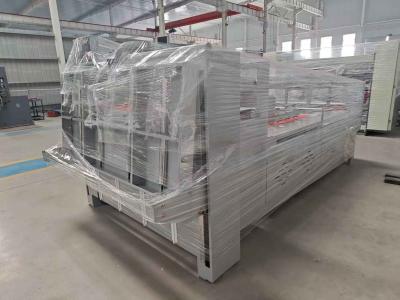 China Semi Automatic Computerised Slotter Flexo Folder Gluer with 60pcs/min Speed and 50-70mm Wall Thickness for sale