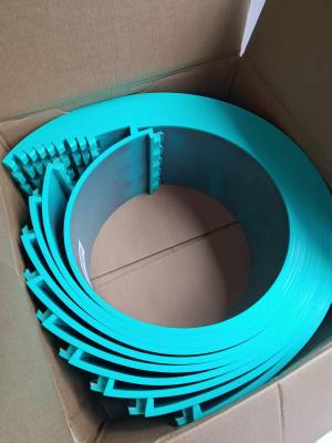 China Polyurethane PU Anvil Cover for High Speed Die Cutting with Uniform Thickness and Inner Steel Plate Structure for sale