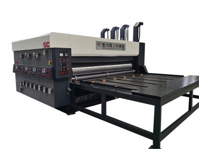 Chine Machine d'impression ondulée rotatoire de Flexo de carton de Web large 60pcs/Min à vendre