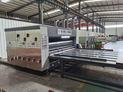 Chine Presse ondulée de machine d'impression de Flexo de carton de boîte semi automatique pour le carton à vendre