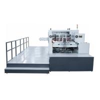 China Flatbed Creasing Corrugated Carton Die Cutting Machine for sale
