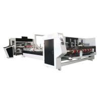 China 2800 Touch Screen Carton Box Folder Gluer Machine Corrugated Cardboard Making for sale