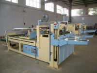 China Manual Type Semi Auto Folder Gluer Machine 60 Sheets/ Min High Speed for sale