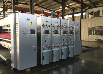 Cina Il controllo di computer completo ha ondulato la macchina del cartone/stampatrice che di Flexo Slotter muore taglierina in vendita