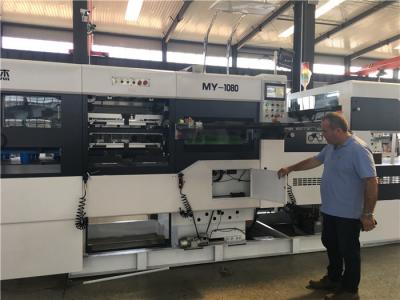 Cina Cartone ondulato automatico che piega e che taglia alta precisione a stampo tagliente a macchina in vendita