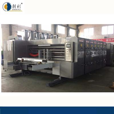 Cina Macchina tagliante di Slotter della stampante del cartone ondulato con l'impilatore in vendita