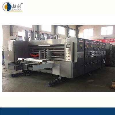 Cina Contenitore adatto automatico pieno di cartone di stampa di colori della macchina 5 di Slotter della stampante di Flexo in vendita