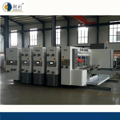 Cina Alta velocità automatica della macchina di Slotter della stampante di Flexo/della macchina fabbricazione del cartone in vendita