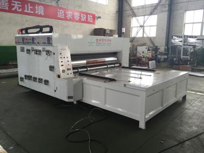 Cina Macchina ondulata di Slotter della stampante di Flexo della scatola con la struttura dell'ingranaggio planetario in vendita
