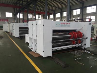 Cina Semi della macchina di Slotter della stampante del contenitore di cartone del cartone ondulato di tipo automatico in vendita