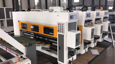 中国 小さいカートンに印刷する2000mm Flexoは60-120pcs/Min速度を囲ませますのためのSlotter機械を 販売のため