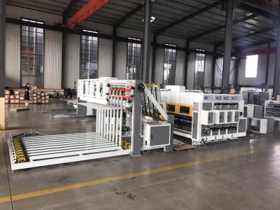 Cina Macchina scanalatrice automatica di stampa di Flexo di colore del piccolo cartone doppia in vendita