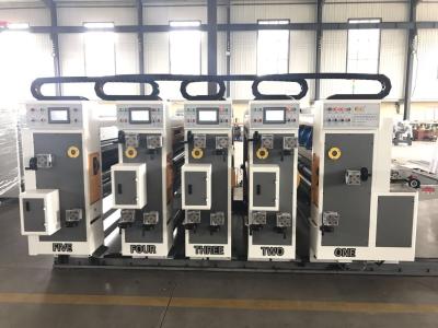 Cina La macchina scanalatrice automatica di stampa di Flexo di quattro colori per rimpicciolisce la scatola in vendita