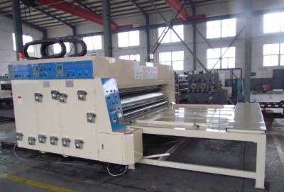 Cina Stampatrice del contenitore di cartone di colore dell'auto 2/macchina scanalatrice semi- di Flexo in vendita