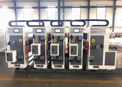 Cina La stampa automatica di Flexo che scanala tagliare a macchina/ha ondulato la macchina scanalatrice di stampa della scatola in vendita