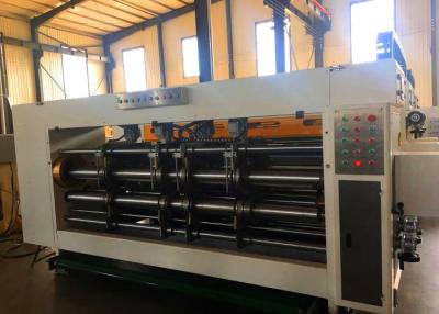 Cina La stampa automatica di Flexo che scanala tagliare a macchina/ha ondulato la macchina scanalatrice di stampa della scatola in vendita