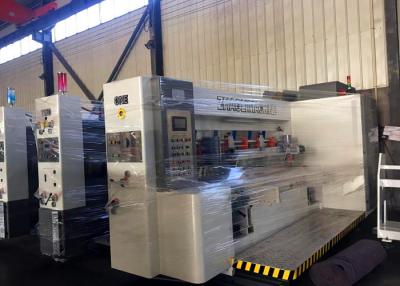 Cina Macchina automatica dell'incartonamento della macchina scanalatrice/cartone di stampa di flexo del computer dell'acciaio legato in vendita