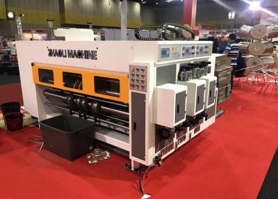 China Tipo máquina do rolo de impressão 218 de entalho automática da impressão de tinta de Flexo/máquina de Slotter da impressora caixa pequena à venda