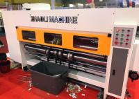 China Express Box Automatic Feeder Corrugated Flexo Printer Slotter Machine / Carton Box Packaging Machine for sale