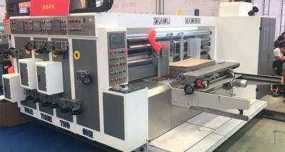 Cina Macchina ondulata tagliante del cartone di stampa di Flexo in pieno automaticamente in vendita