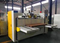 China Single Sheet Nail Type Carton Box Making Machine , Carton Box Stitcher Machine for sale