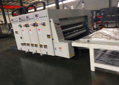 Cina Il collegamento automatico Slotter della stampante quattro dell'inchiostro di Flexo dei semi muore macchina della taglierina 1 anno Waranty in vendita