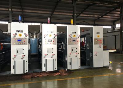 Cina I pc della velocità 150/stampatrice d'alimentazione automatica minima Slotter del cartone di Flexo muoiono macchina imballatrice della taglierina in vendita