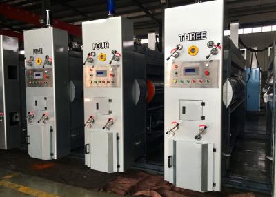 Cina Stampa di Flexo che scanala tagliare con la macchina imballatrice del contenitore automatico di cartone in vendita