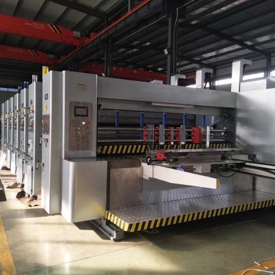 Cina Macchina scanalatrice di stampa del cartone del margine anteriore/stampatrice d'alimentazione di Flexo in vendita