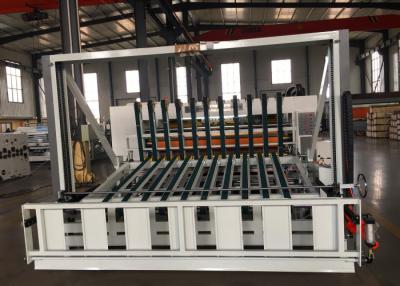 Cina La doppia linea della stampa di stampante automatica Slotter di Flexo dell'alimentatore del cartone muore taglierina con la macchina dell'impilatore in vendita