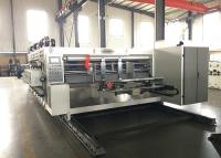 China Grinding Alloy Gear Automatic Flexo Printer Slotter Stacker Machine  / Carton Box Packing Machine for sale