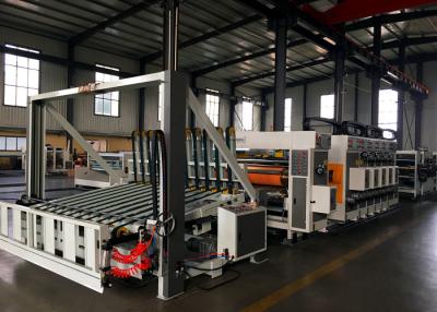 Cina Macchina imballatrice automatica del contenitore di macchina/cartone dell'impilatore di Slotter della stampante di Flexo dell'ingranaggio della lega della macinazione in vendita