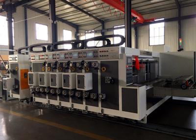 Cina Diametro 282 millimetri della stampante del rullo di Flexo di cartone di stampa automatica del contenitore che scanala macchina tagliante in vendita