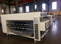China High Precision Automatic Feeder Flexo Corrugated Printer Slotter Machine / Carton Box Machine for sale