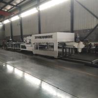 China Corrugated Box Die Cutting Machine Folder Gluer / Corrugated Flexo Printing Machine for sale