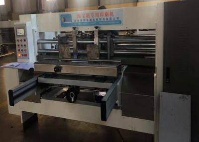 China O alimentador automático Flexo da elevada precisão corrugou a máquina de Slotter da impressora/a máquina caixa da caixa à venda