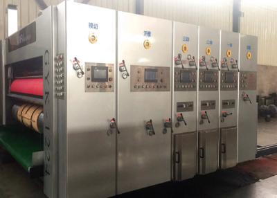 Cina Lo stampatore completamente automatico Slotter di Flexo dell'alimentatore di vuoto muore pc a macchina/min della velocità 200 della taglierina in vendita