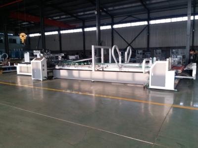 Cina L'incollatura piegante del cartone automatico a macchina/ha ondulato la macchina per fabbricare le scatole di cartone in vendita